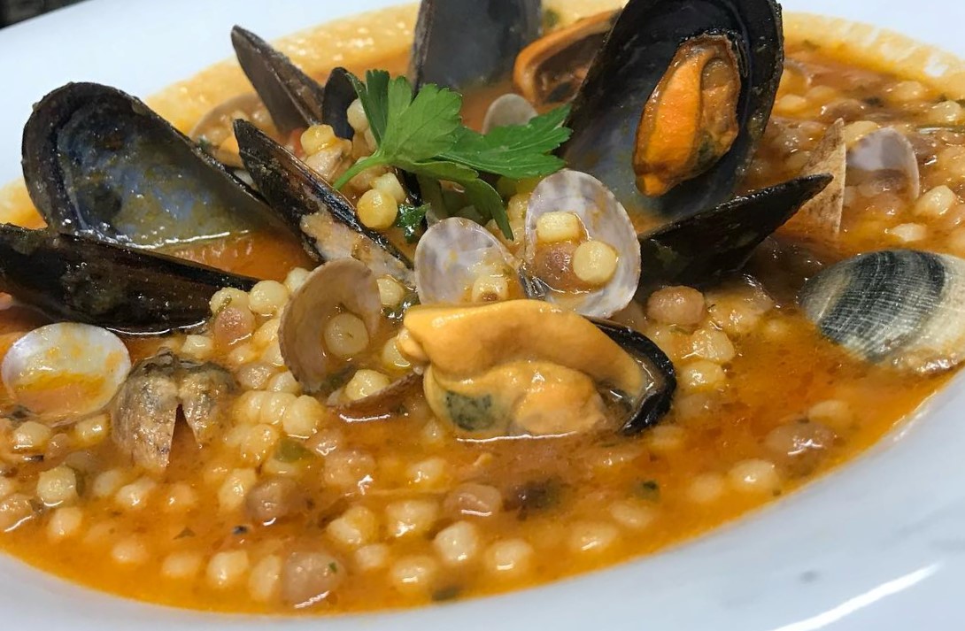 Fregula con frutti di mare - Quattro Mori News